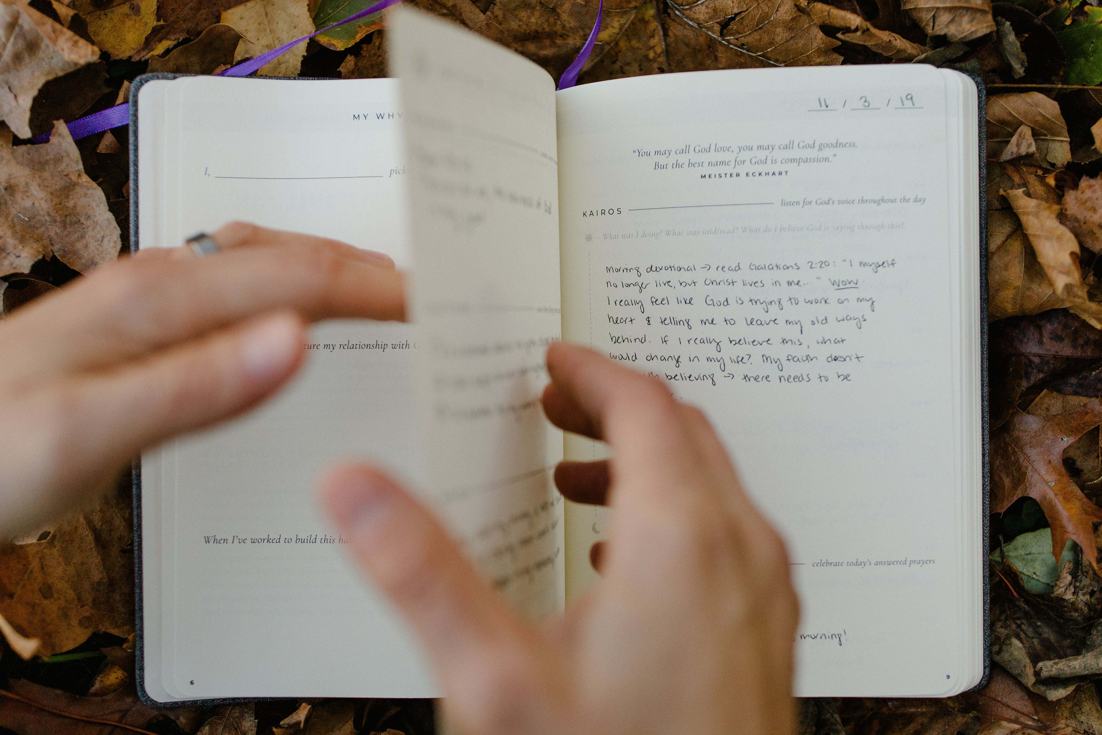 How does the Daily Kairos Journal work? | Daily Kairos